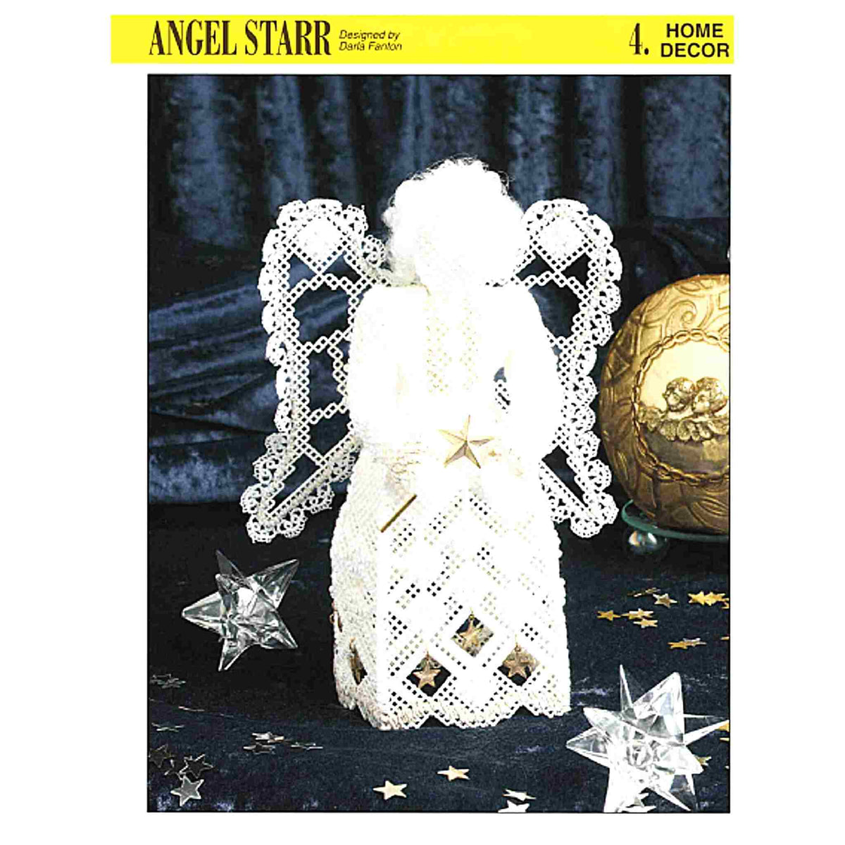 Angel Starr Christmas Table Decor Plastic Canvas Pattern – Cardinal ...